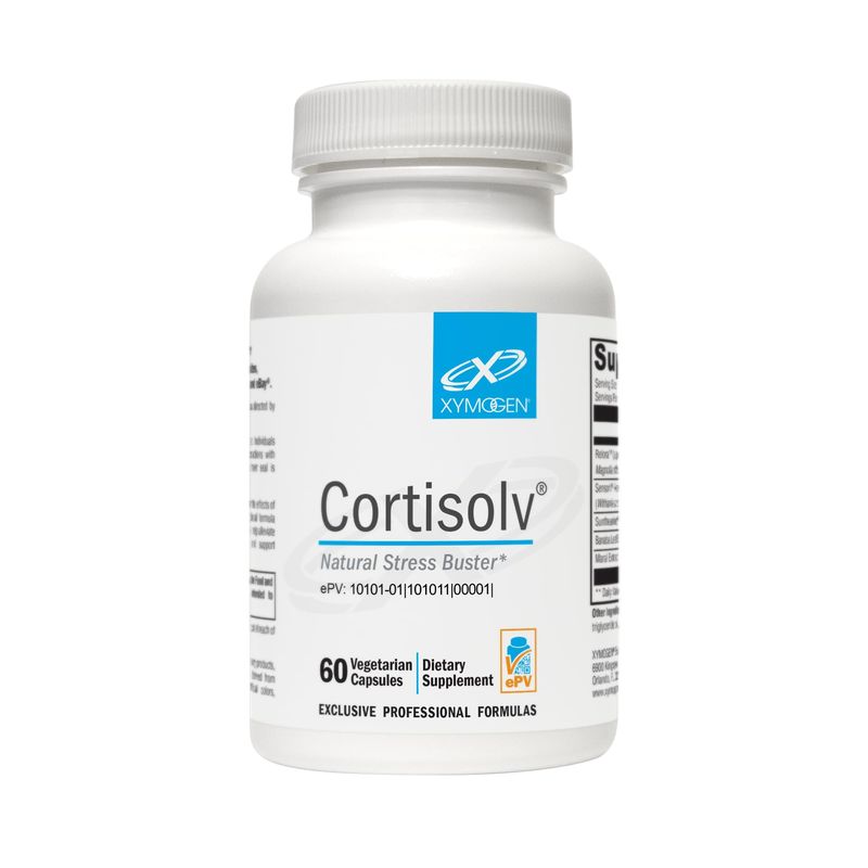 XYMOGEN Cortisolv Cortisol Supplement - Ashwagandha Supplement with L ...