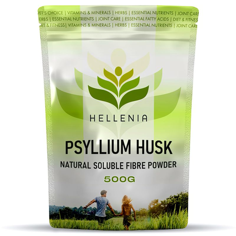 Psyllium Husk Powder 500g | Colon Fibre - Pure & Natural Psyllium Seed ...