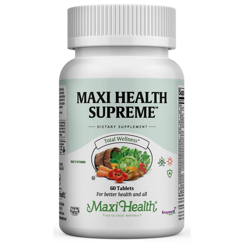 Maxi Health Supreme - High Potency Multivitamin & Mineral Supplement ...