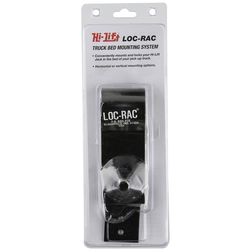 Hi-Lift Jack LR-200 Loc-Rac Jack Truck Bed Mounting System , Black ...