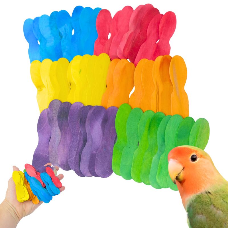 Bonka Bird Toys 2665 PK50 Mini Scoop Spoons Foot Talon Craft Part DIY ...