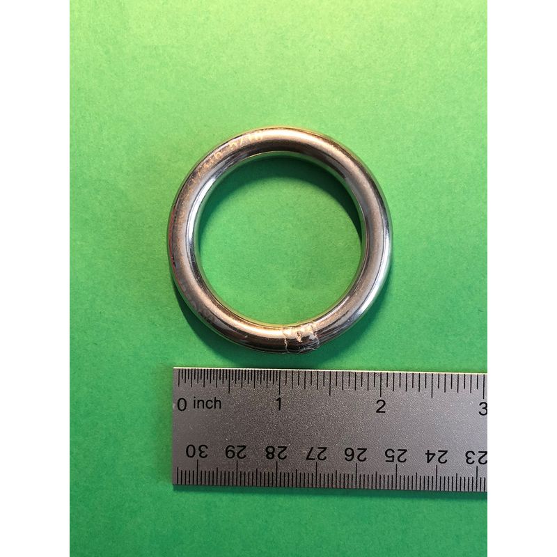 US STAINLESS Stainless Steel 316 Round Ring Welded 5/16" x 1 5/8" (8mm ...
