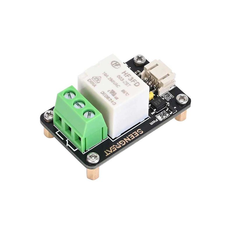 SEENGREAT 1-Channel Relay Board for Raspberry Pi, 3.3V/5V Relay Module ...