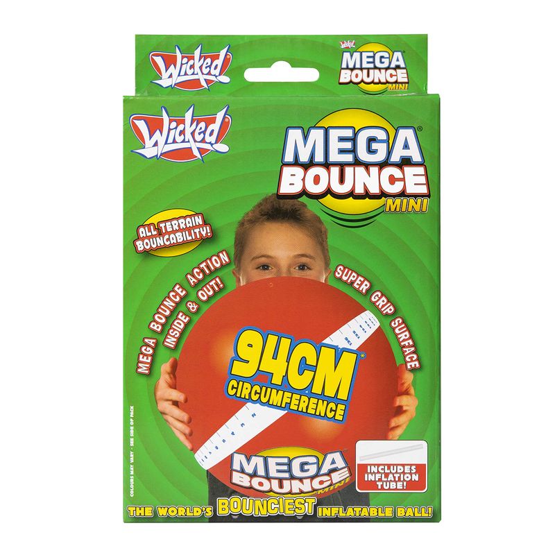 Wicked Wkmbm Mega Bounce Mini Inflatable Outdoor Ball, Red Or Blue - Online Marketplace ...