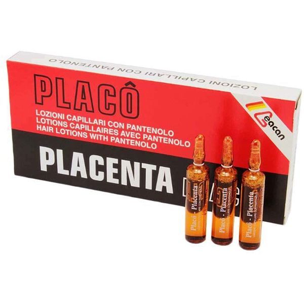 Hair Loss Placenta Placo for Hair Intensive Treatment (24 Bottles of 10 ...