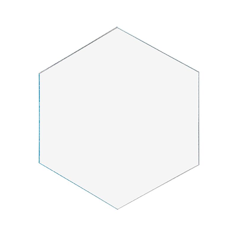 50 Pack Clear Hexagon Acrylic Blanks 3" DIY Tile for Milestone Markers ...