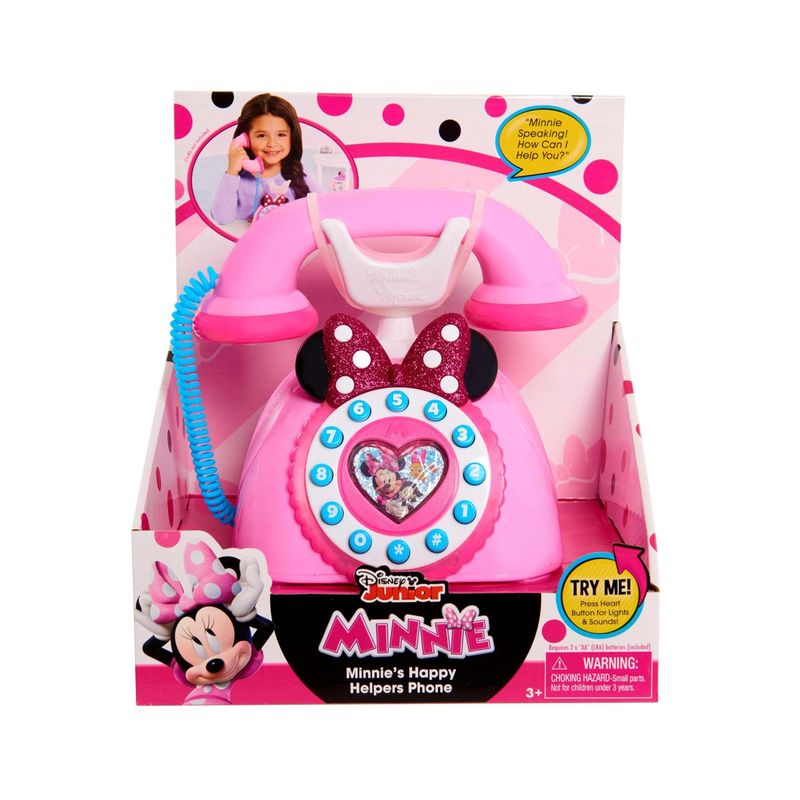 Minnie's Happy Helpers Rotary Phone, Styles May Vary, Officially ...