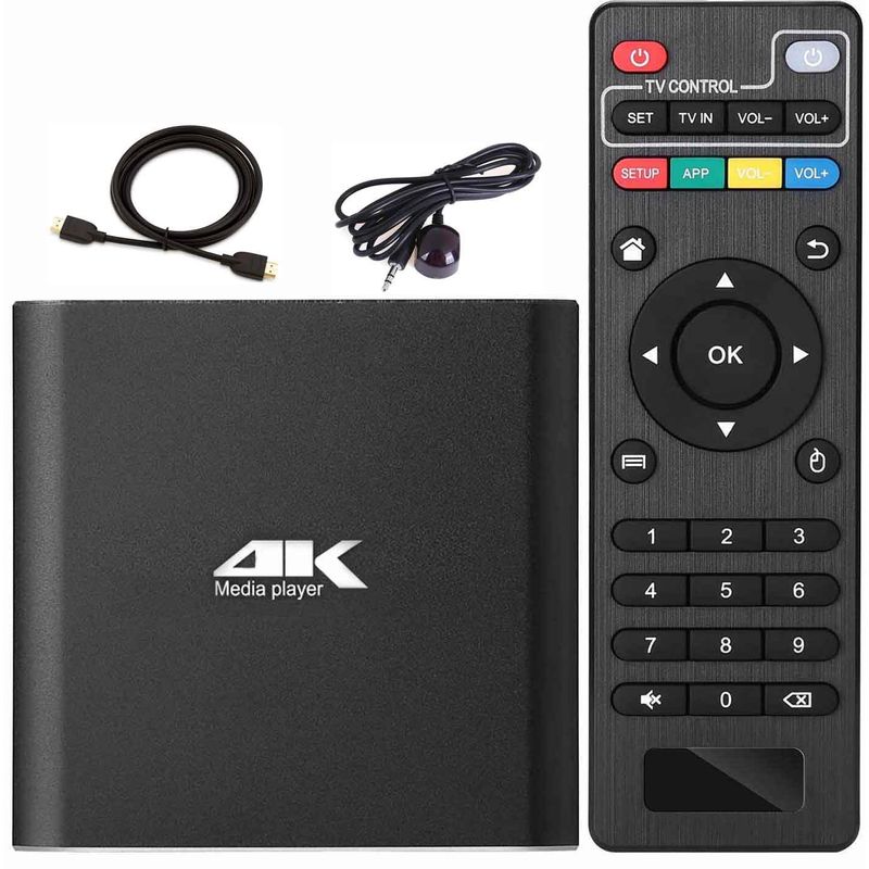 Media Player, 4K Multimedia Player, Resolution up to 4096 x 2160p, 60 ...