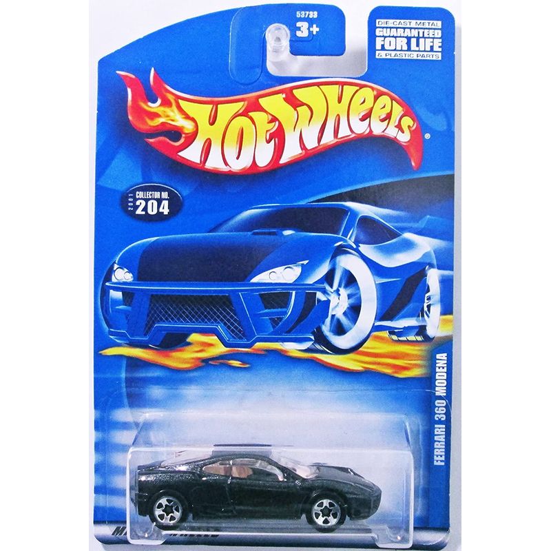 HOT WHEELS BLACK FERRARI 360 MODENA #204 - Online Marketplace - EveryMarket
