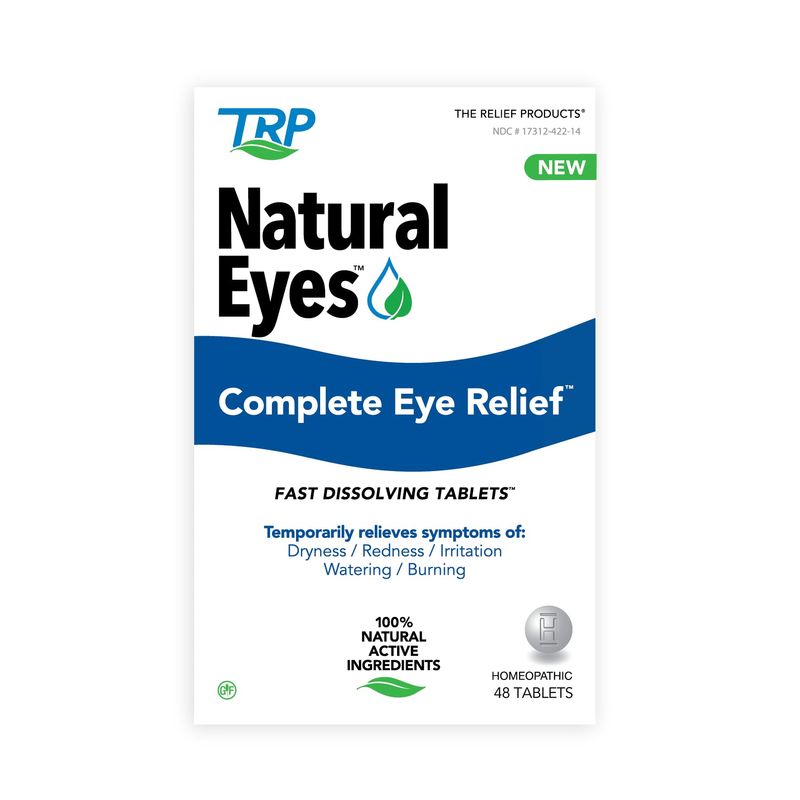 Natural Eyes Complete Eye Relief Fast Dissolving Tablets for Eye ...