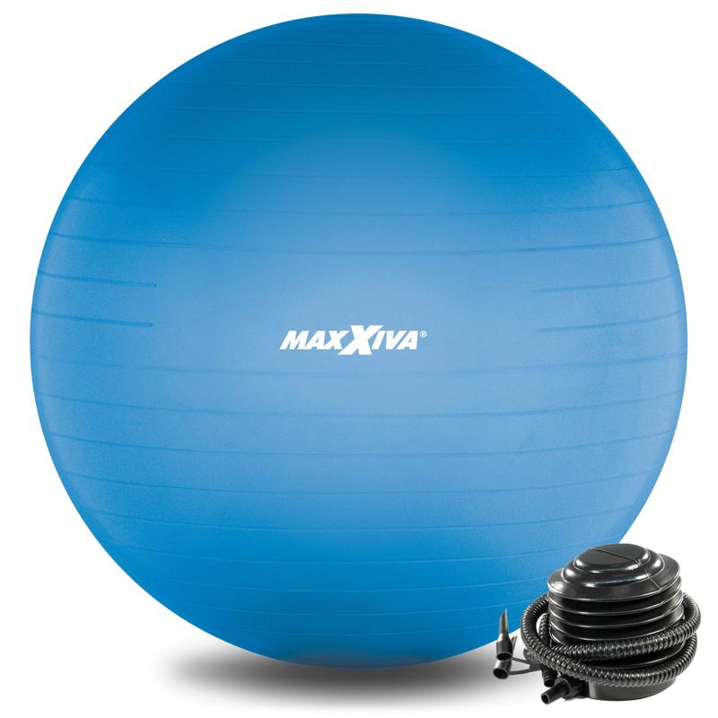 MAXXIVA® Gymnastics Ball 85 cm Anti-Burst with Air Pump up to 250 kg ...
