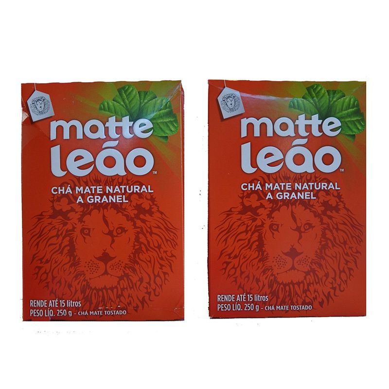 Matte Leão Tea 8.8oz | Chá Mate Natural 250g (Pack of 02) - EveryMarket