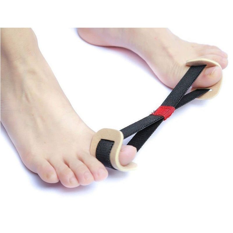 6PCS of Bunion Corrector Strap by PEDIMEND - Big Toe Straightener ...