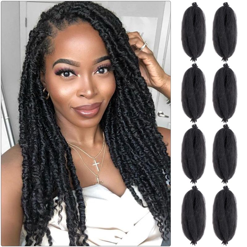 Spring Twist Hair Marley Twist Braiding Hair Crochet Hair 8packs Afro ...