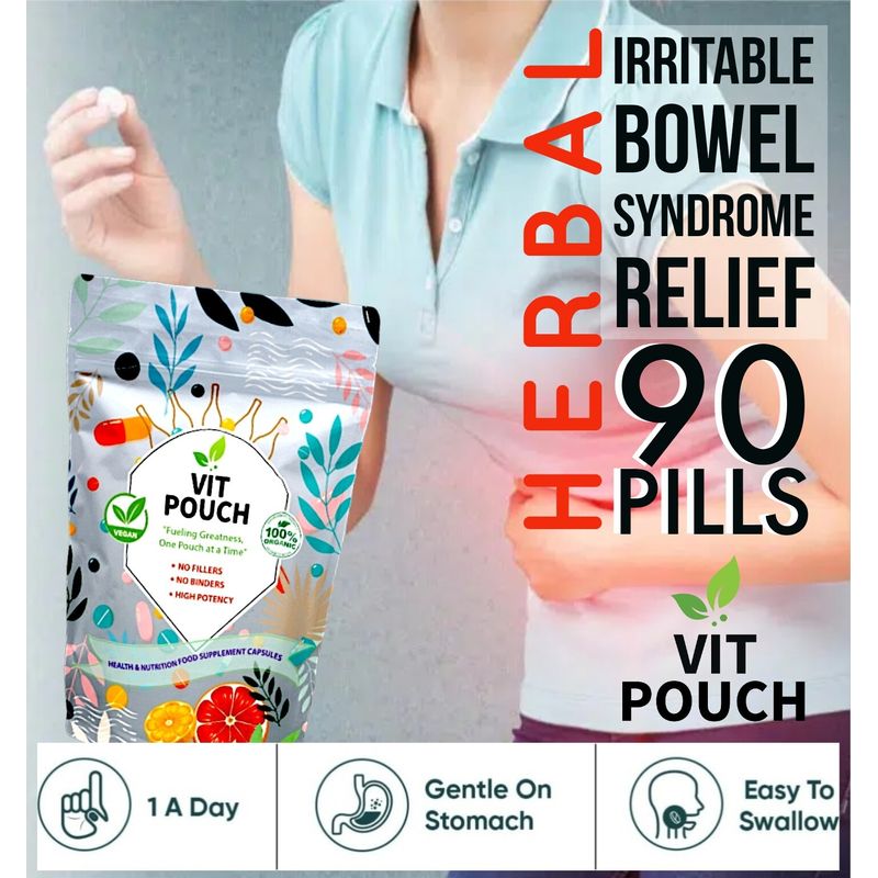 Irritable Bowel Syndrome IBS Capsules Digestion Gut Abdominal Pain ...