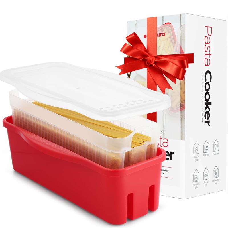 Tafura Microwave Pasta Cooker with Double Straining System ...