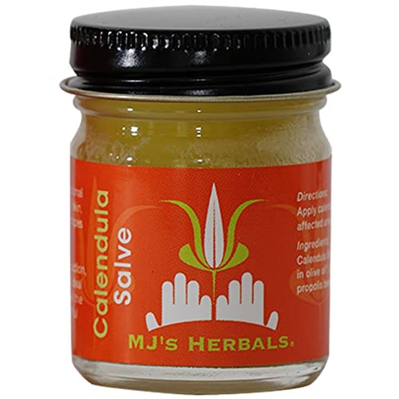 MJ's Herbals Calendula Salve | Skin Soothing Balm, Eczema Cream, Diaper ...