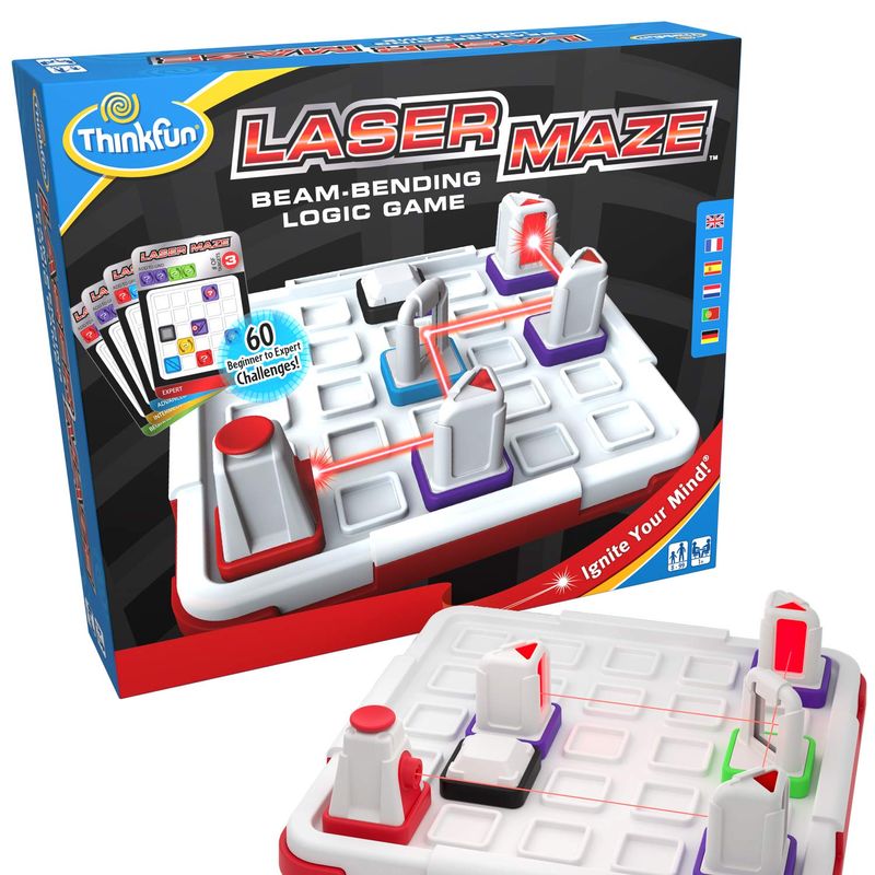 Think Fun Laser Maze (Class 1) Brain Game and STEM Toy for Boys and ...