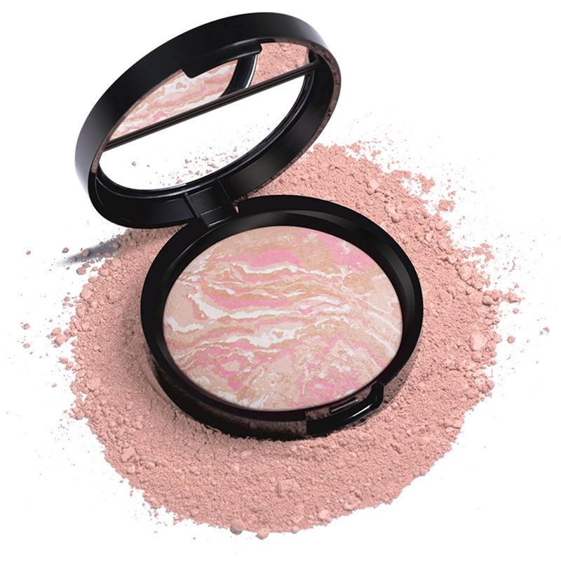 Baked Foundation Color Correcting Powder Foundation,Buildable Sheer to ...