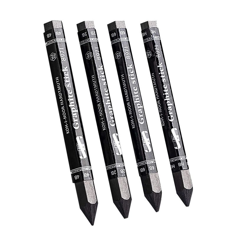 Sketching Pencils 4 Pcs Graphite Pencils Shading Art Drawing Supplies ...