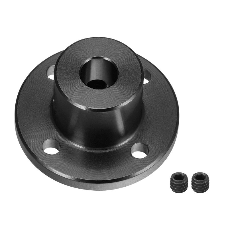 uxcell Rigid Flange Coupling Motor Guide Shaft Coupler Motor Connector ...