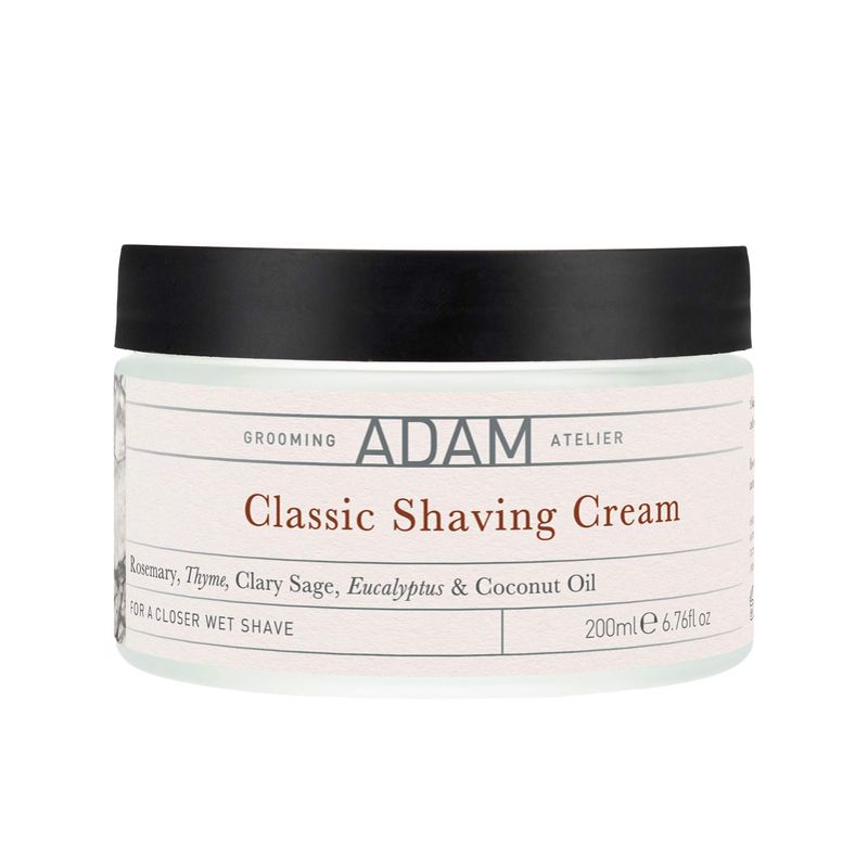 Classic Shaving Cream | ADAM Grooming Atelier| Hydrates and softens ...