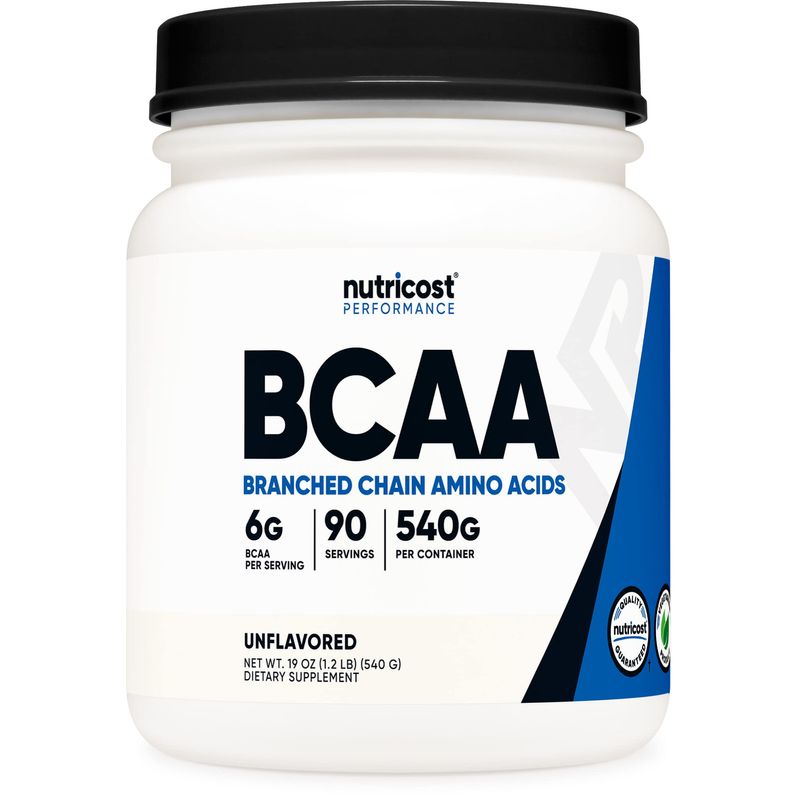 Nutricost BCAA Powder 2:1:1 (Unflavored, 90 Servings) - Branched Chain ...