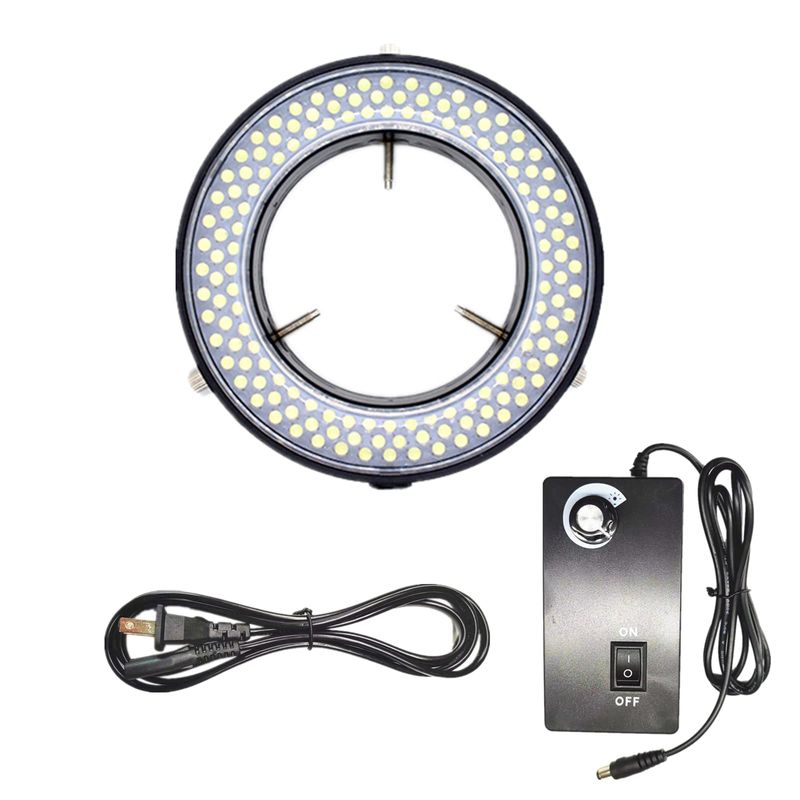 Microscope 144 Led Ring Light Adjustable Illuminator,Microscope Light ...