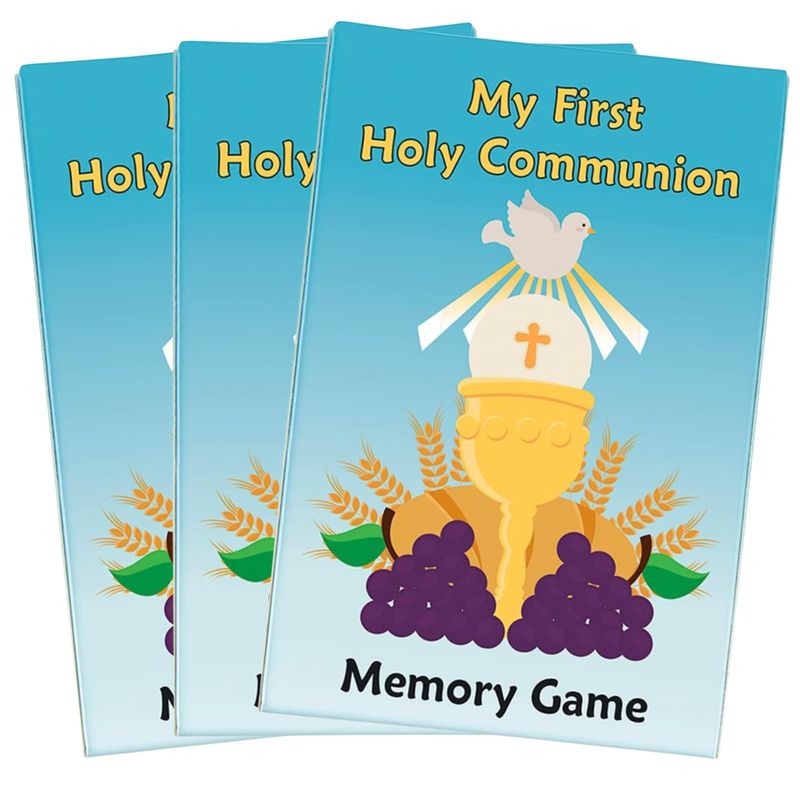 Needzo My First Holy Communion Memory Matching Card Set, Sunday School ...