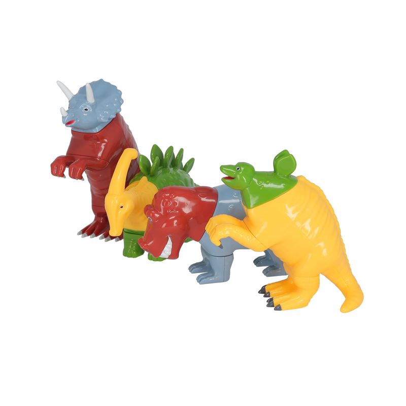 POPULAR PLAYTHINGS Mini Magnetic Mix or Match Dinosaurs Set of 4 ...