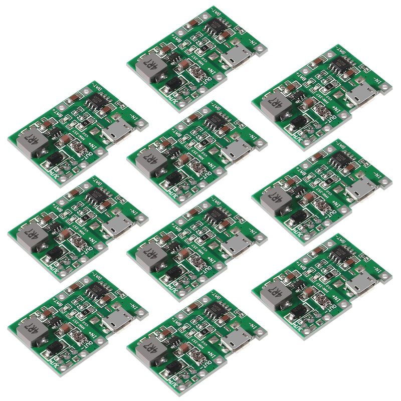 Diitao 10PCS 18650 Lithium Li-ion Battery Charger Module 2A Battery ...