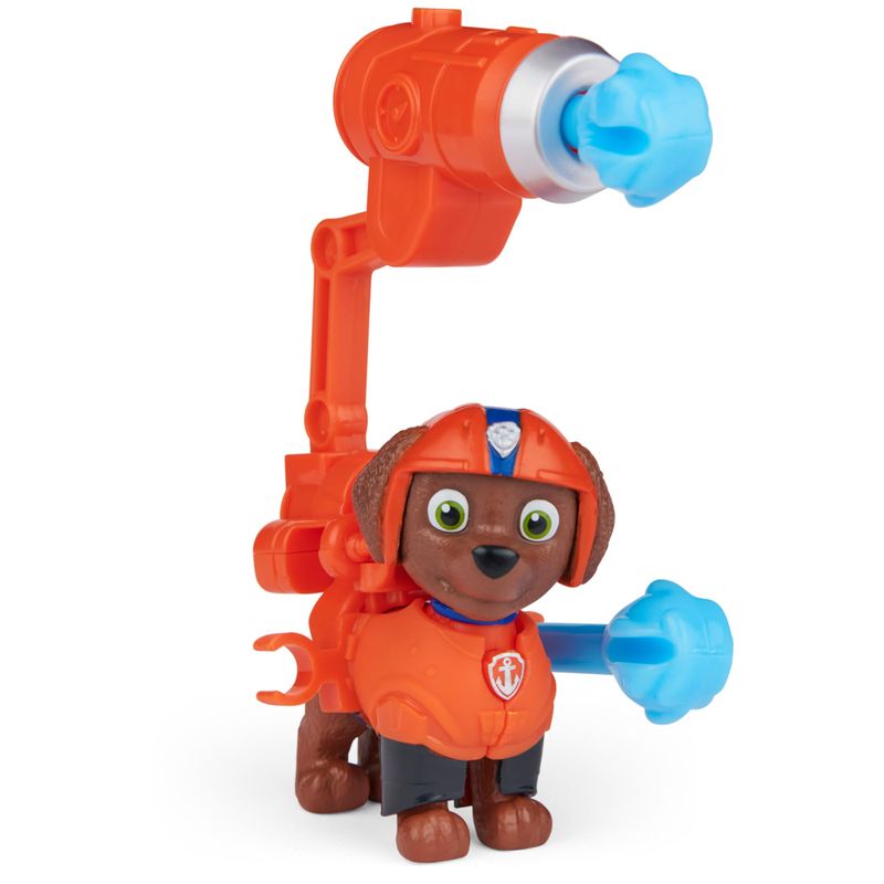 Paw Patrol, Movie Collectible Zuma Action Figure with Clip-on Backpack ...