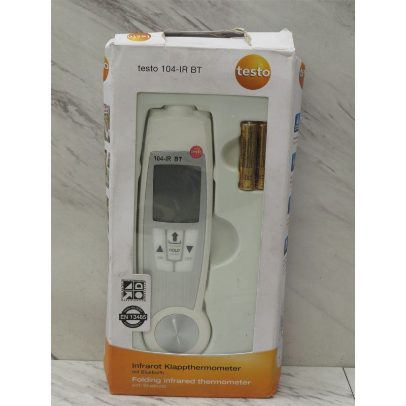 NEW Testo 104-IR Folding Infrared Thermometer with Bluetooth w ...