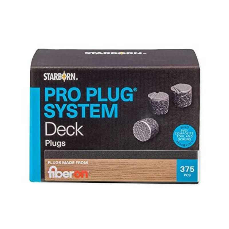 Starborn Pro Plugs for Fiberon Espresso Decking - 375 Count - EveryMarket