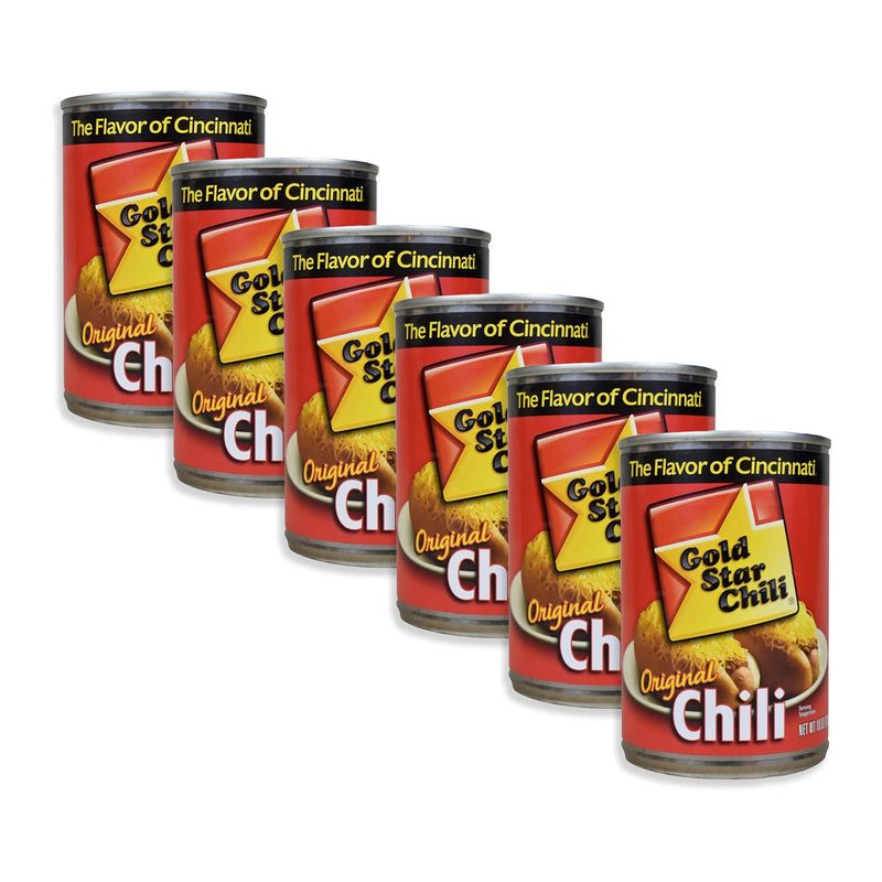 Gold Star Original Chili, THE FLAVOR OF CINCINNATI, 10-ounce Can (Pack ...