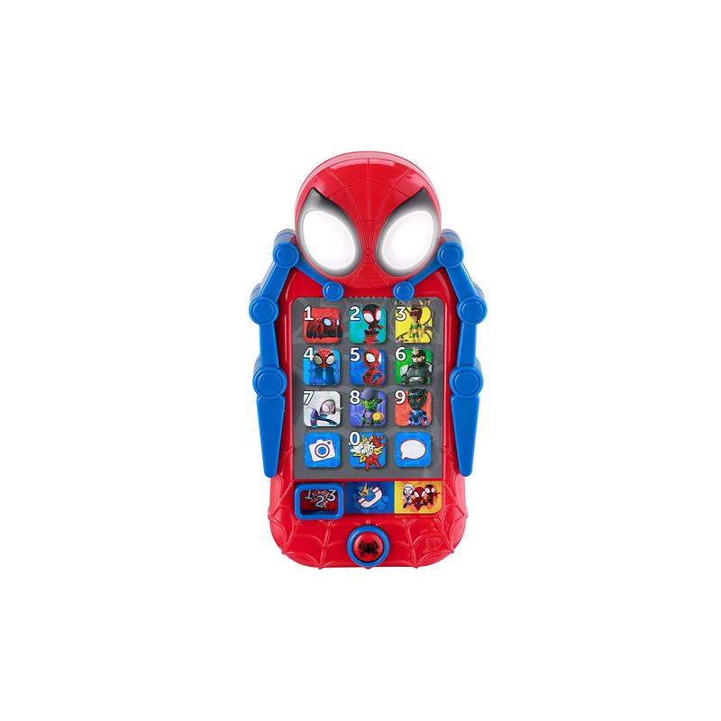 eKids Spidey and His Amazing Friends Toy Phone for Toddler with Built ...