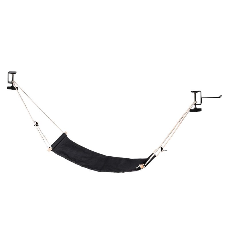 PATIKIL Foot Hammock Under Desk, Adjustable Foot Rest Sling with Hooks ...