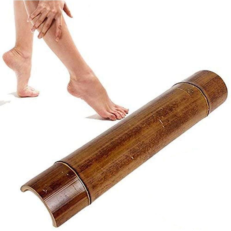 Natural Bamboo Tread Foot Acupressure Massage Blood Circulation Fatigue ...