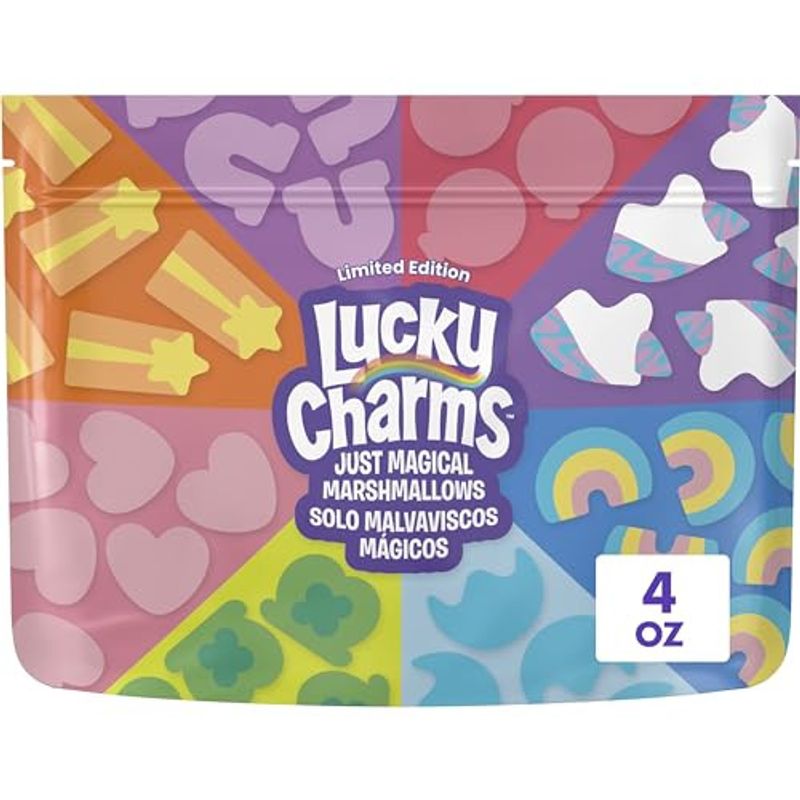 Lucky Charms Just Magical Marshmallows 4 oz Limited Edition Snacks ...