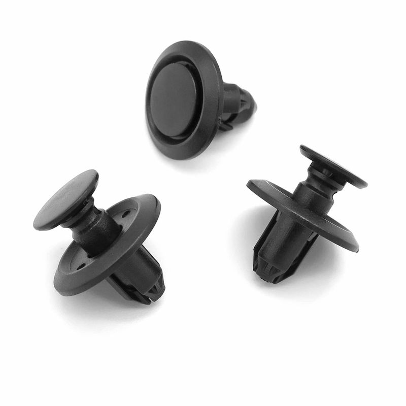 VVO Fasteners- Black Plastic Engine Bay Shield Clips for Mitsubishi ...
