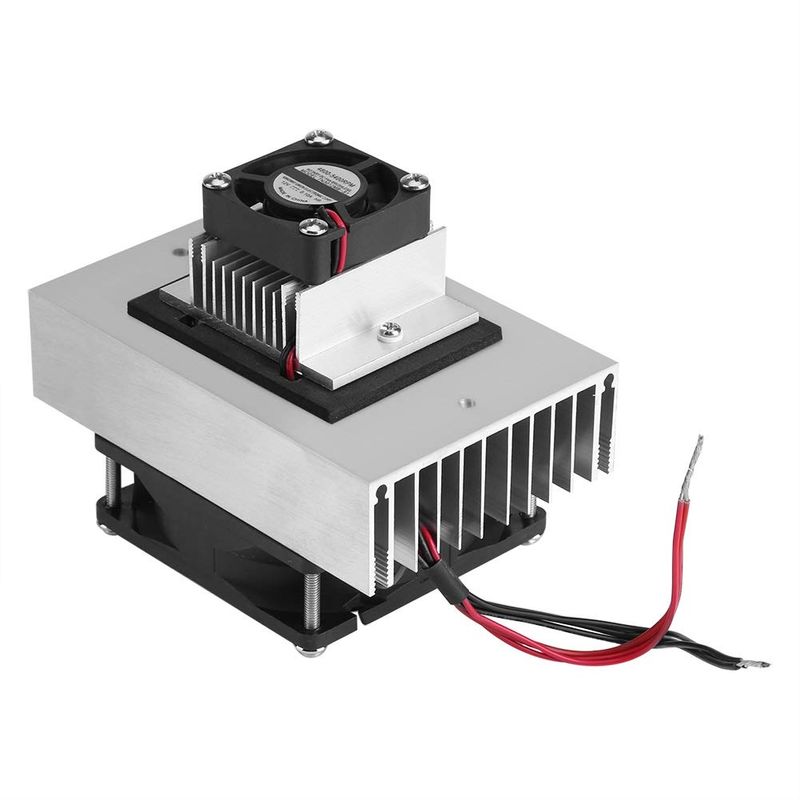Thermoelectric Peltier Cooler Refrigeration - Cooling System Heat Sink ...