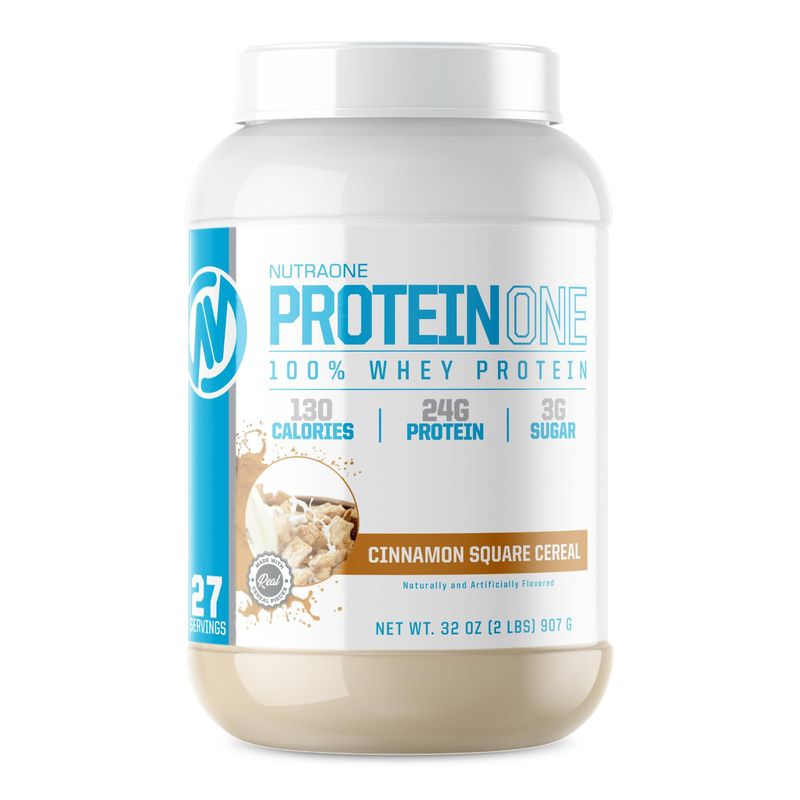 NutraOne ProteinOne Whey Protein Promote Recovery and Build Muscle with ...