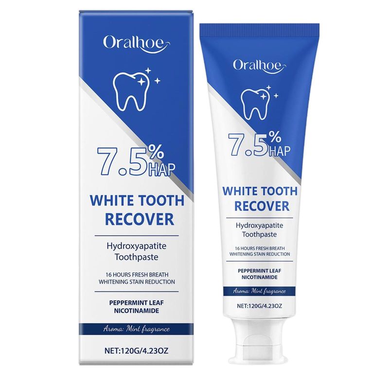 Hydroxyapatite Toothpaste UK 120g Hydroxyapatite Toothpaste 7.5% ...