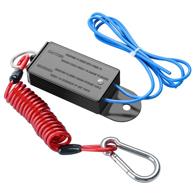 Trailer Breakaway Switch, Briidea 4ft Breakaway Coiled Cable with ...