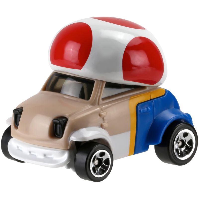 Hot Wheels Super Mario Character Cars Toad Vehicle 6/7 - EveryMarket