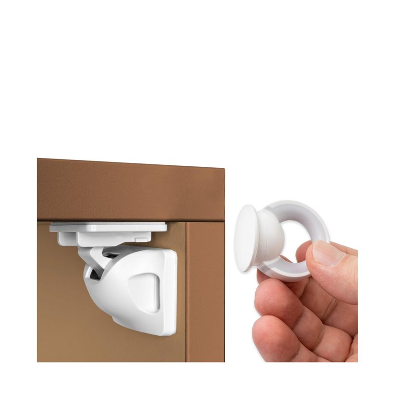 Invisible Drawer and Cabinet Lock, Complete Set for up to 24 Drawers ...