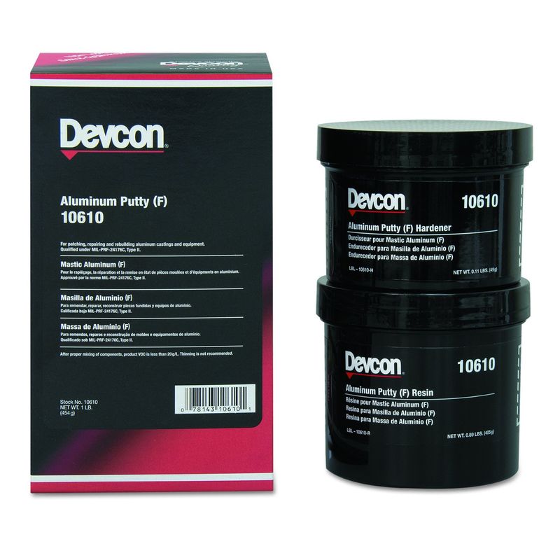 Devcon 10610 Aluminum Putty (F), 1 lb. Can - Online Marketplace ...