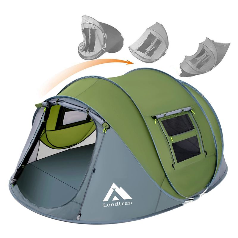 Pop Up Tents for Camping 4 Person Waterproof Pop Up Army Tents Surplus ...