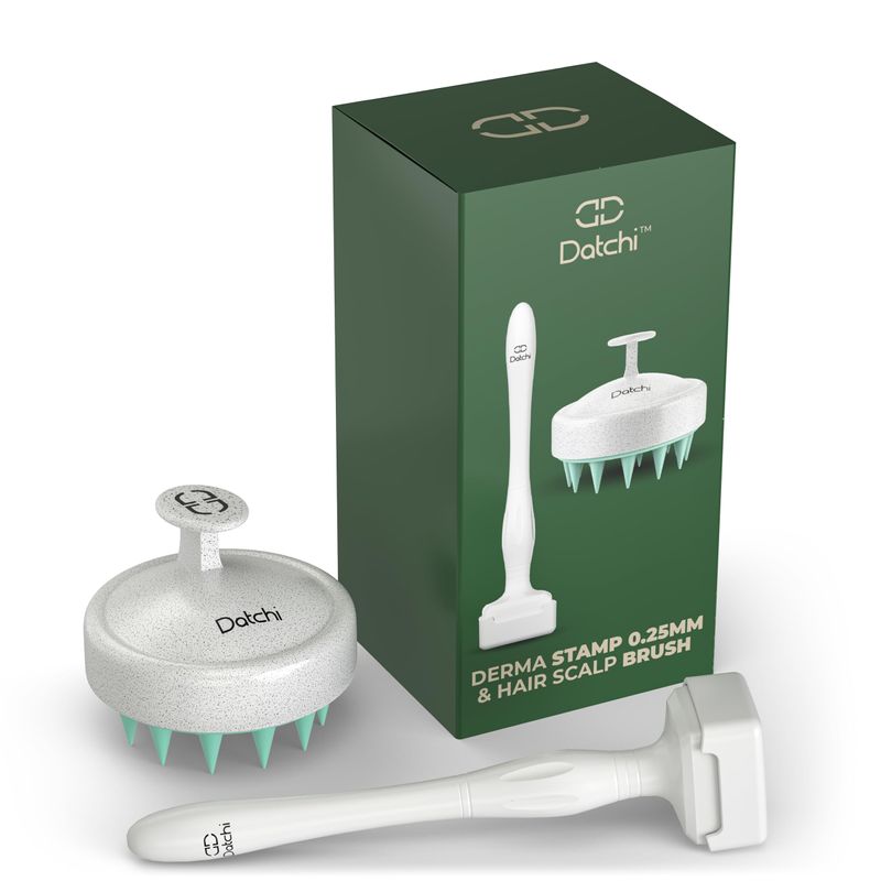 Datchi Derma Stamp & Scalp Massager - Skin Care, Microneedling Tool for ...