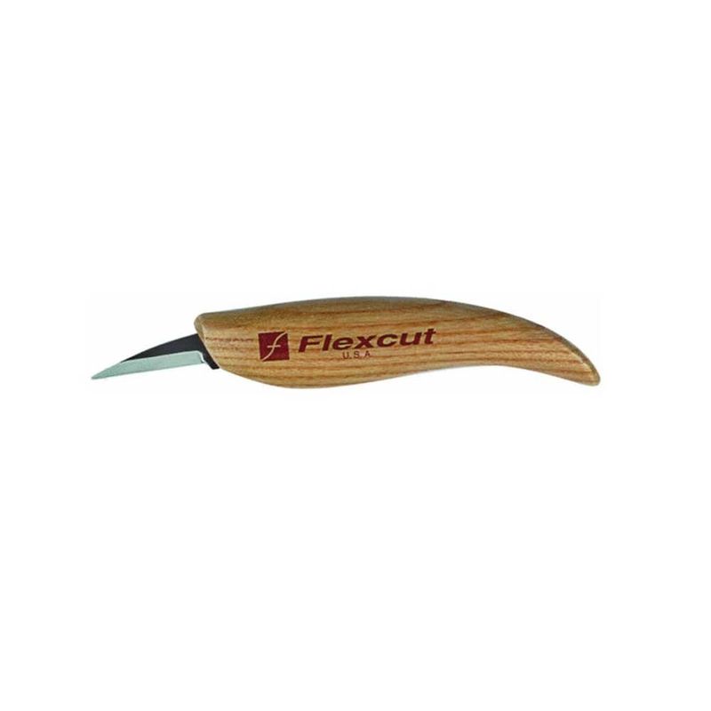 FLEXCUT Detail Knife, High Carbon Steel Blade, Ergonomic Ash Handle, 1 ...